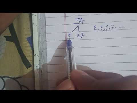 factor tree of 54 | prime factor tree |