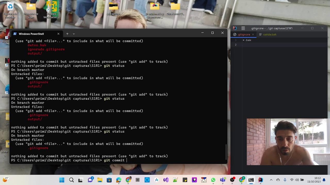 Programacion 2º DAM, Desarrollo de interfaces, git y github #1