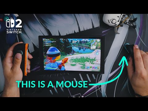 This Is What Switch 2 Mouse Mode Is Really Like! π₯ (Fortnite POV Gameplay)