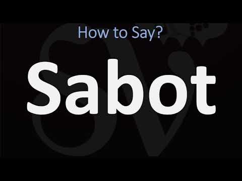 How to Pronounce Sabot? (CORRECTLY)