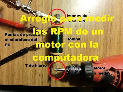 Como medir las revoluciones por minuto de un motor con la PC – Espacio ...