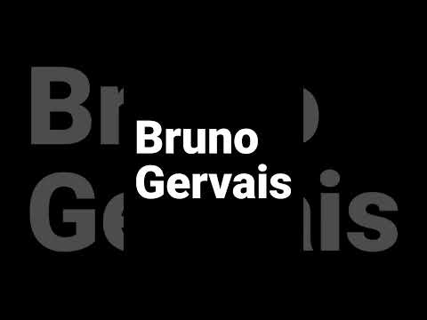 How to pronounce Bruno Gervais