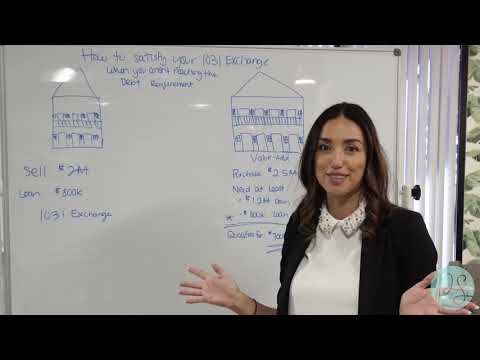 One Strategy to Meet the Debt Requirement on your 1031 Exchange