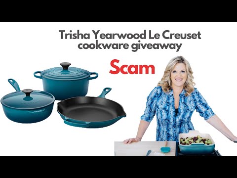 Trisha Yearwood Le Creuset cookware giveaway | Watch this video to learn more