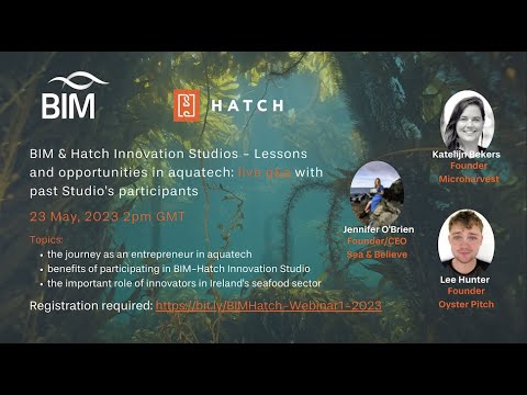 BIM & Hatch Blue Innovation Studios - Lessons and opportunities in aquatech