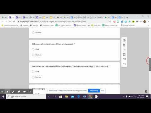 Fact or opinion Quiz