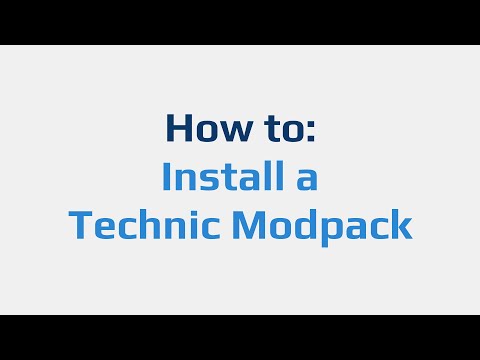 How to: Install a Technic Modpack