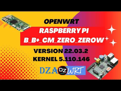 Openwrt RaspberryPi B/B+/CM/Zero/ZeroW