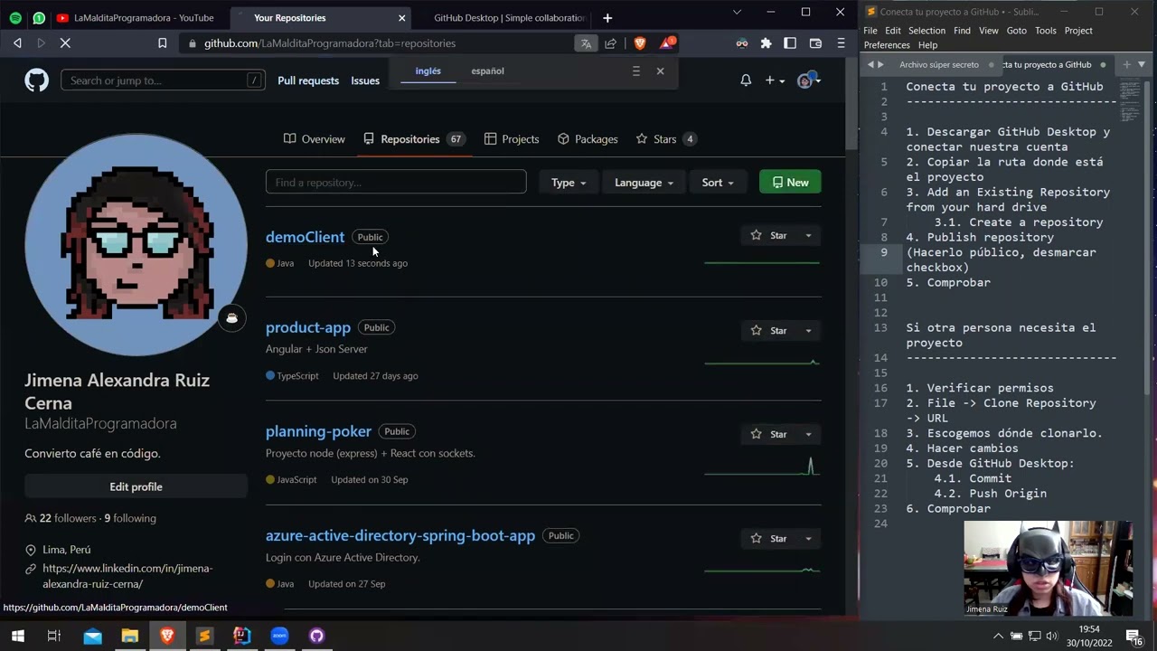 Sube tu proyecto a GitHub con GitHub Desktop