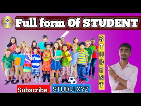Full form of student ka fullform student рдХрд╛ fullform рдЗрди рд╣рд┐рдВрджреА hindi explain student #studijxyz