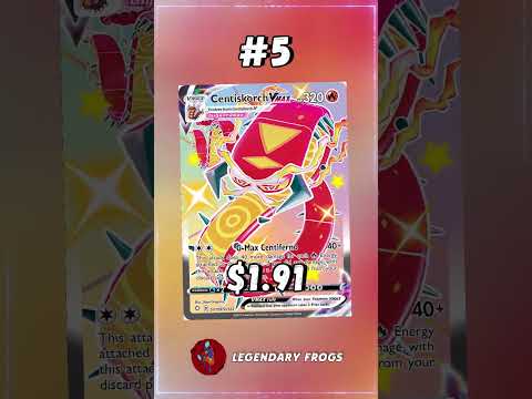 Top 5 Centiskorch Pokemon Cards #shorts #centiskorch #pokemoncards #top5
