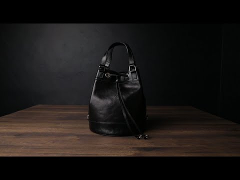Black Leather Tote Bag Shoulder Bag - Light in August | Time Resistance Official Video