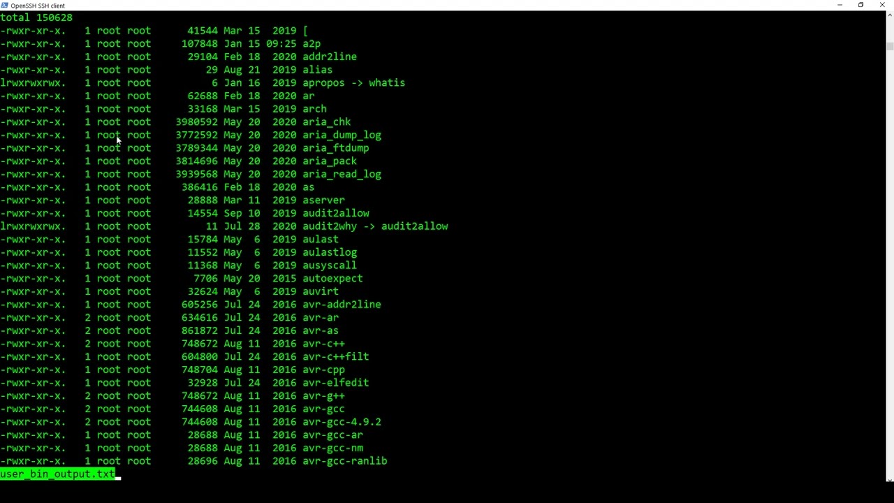 Linux Fundamentals 1.2 - ls and less commands