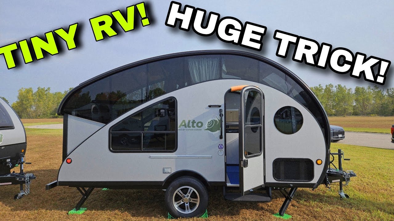 The Alto R1723 Is a Teardrop Trailer That Expands at Camp – And Serves ...