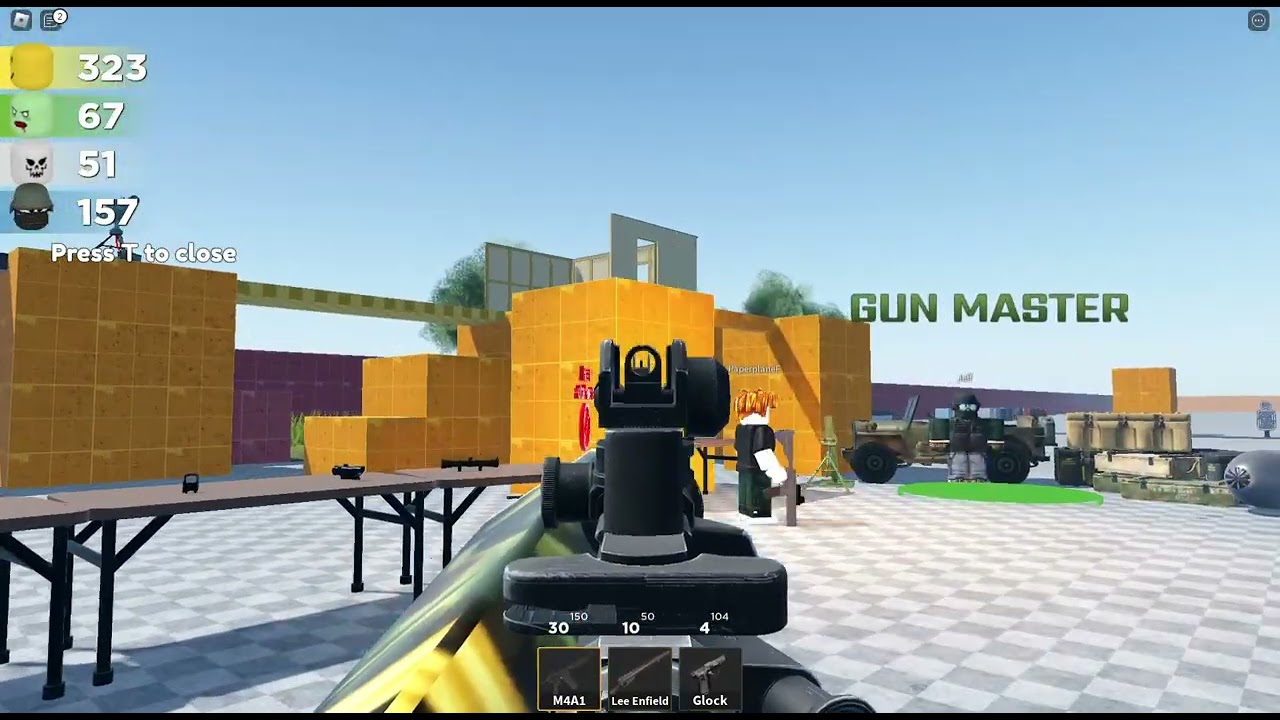 Roblox [HD arms] Gun Testing Tutorial