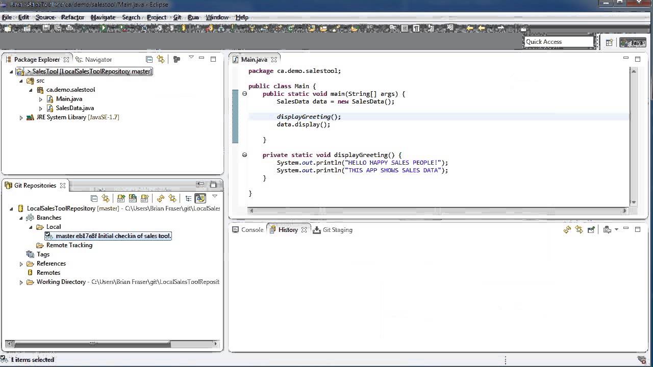 Creating a Repository: Git & Eclipse (OLD)
