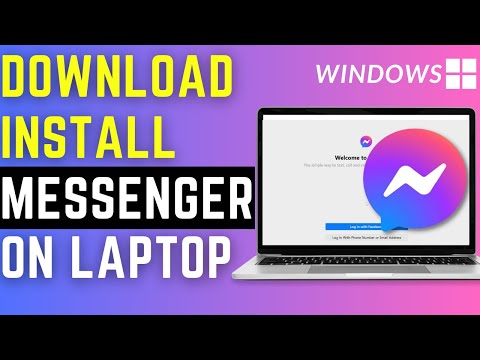 How to install messenger in laptop and pc 2023 || Download messenger in PC Windows 11,10,8,7.