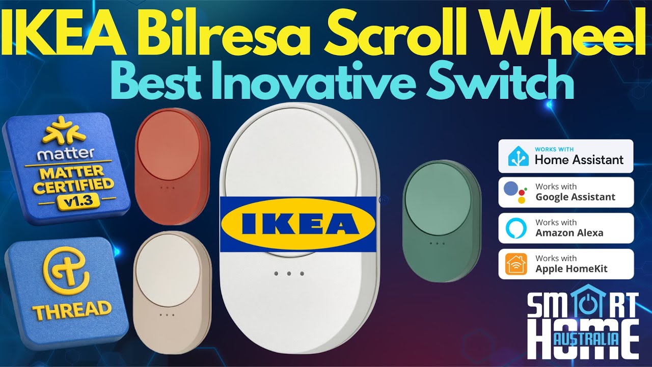 IKEA BILRESA Scroll Wheel FULL REVIEW: Cost Effective Matter-over-Thread Dial Switch
