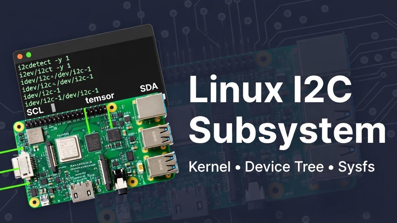 Linux I2C Subsystem Basics : Linux Device Driver Development with Raspberry Pi 15