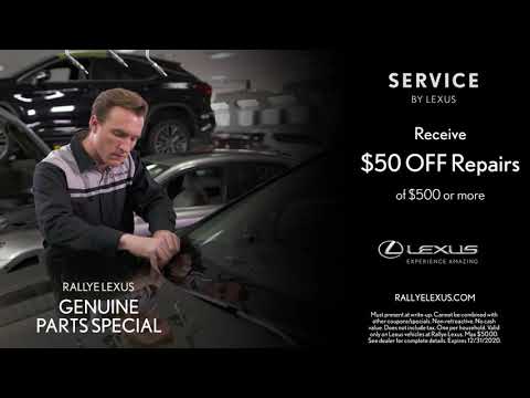 Rallye Lexus - Service Center