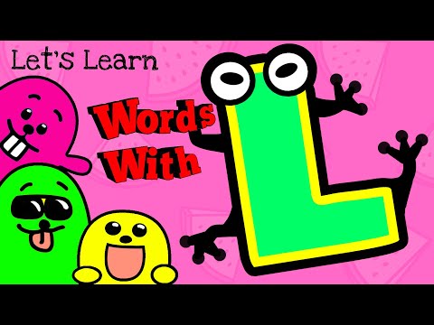 Learning FIRST WORDS for babies, English words for toddlers, kids, baby | Lizard Song | Redbud Words