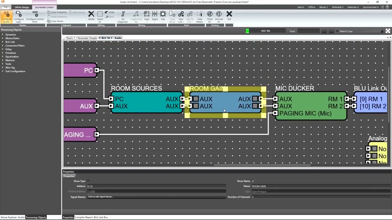 Parameter Presets Overview | Audio Architect