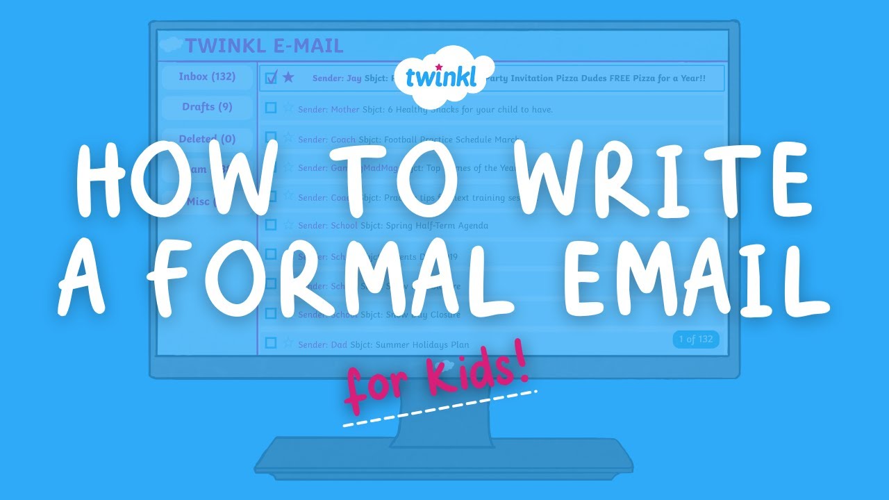 How to Write a Formal Email | Digital Literacy | Twinkl USA