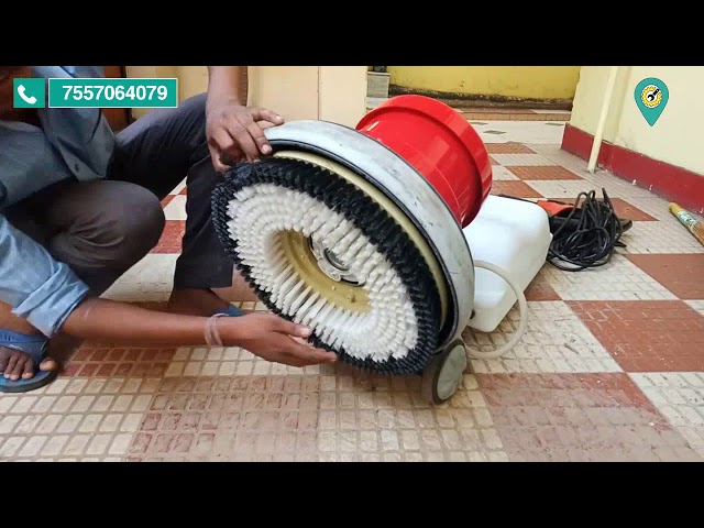 Scrubber Drier - 1100W Single Disc Machine Manufacturer from Thane