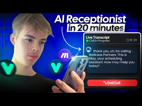 Build an AI Receptionist That Never Sleeps (Step-by-Step Tutorial)