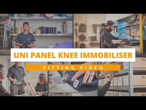 Universal Panel Knee Immobiliser Fitting Video