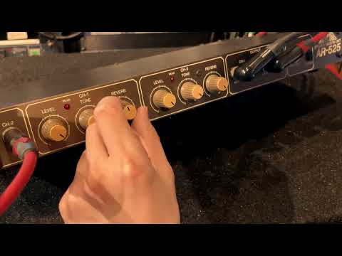 Aria AR-525 Stereo Spring Reverb Japan Vintage | Reverb