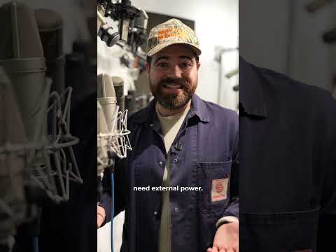 What is a condenser mic, and how does it work? Let's take a look at this example from Neumann