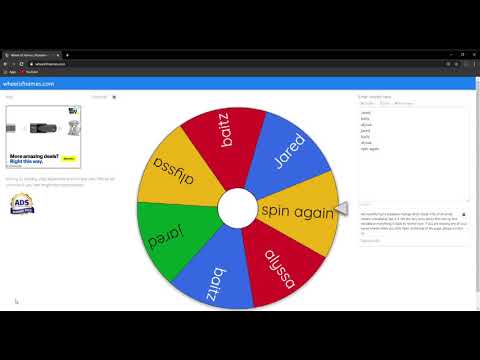Wheel of Names Random name picker Google Chrome 2020 09 22 11 53 56