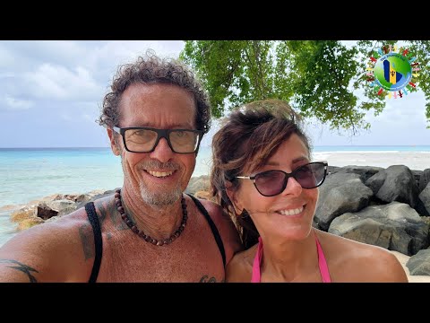 June 25, 2025 - Low Tide Stroll on Holetown & Heron Bay Beaches with J ( Barbados 4k)