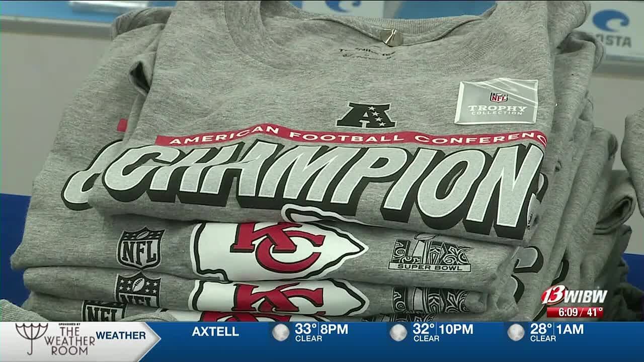 Sports stores look forward to a rise in sales post Chiefs win
