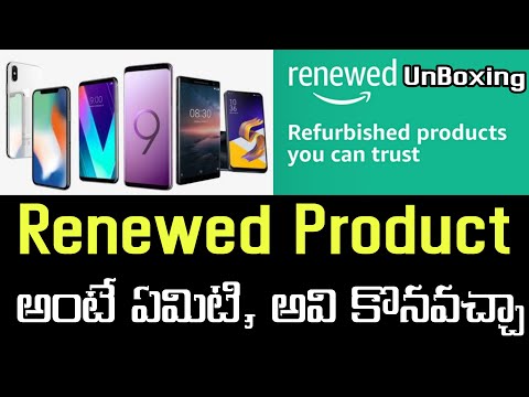 #renewed#amazon what is renewed items in online and renewed item unboxing full information in TELUGU