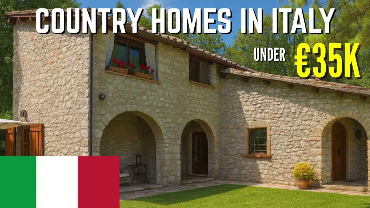 10 Italian Homes Under €35K You Can Actually Move Into