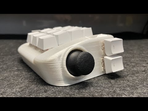 🕹️ The Skullpad | QMK Joystick Macropad・Free STL File for 3D printing・Cults