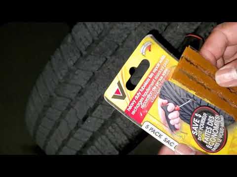 SIMPLE WAY TO FIX A FLAT TIRE