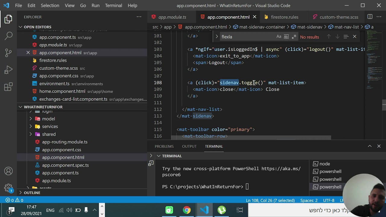 Responsive Angular Material Navigation Bar Tutorial
