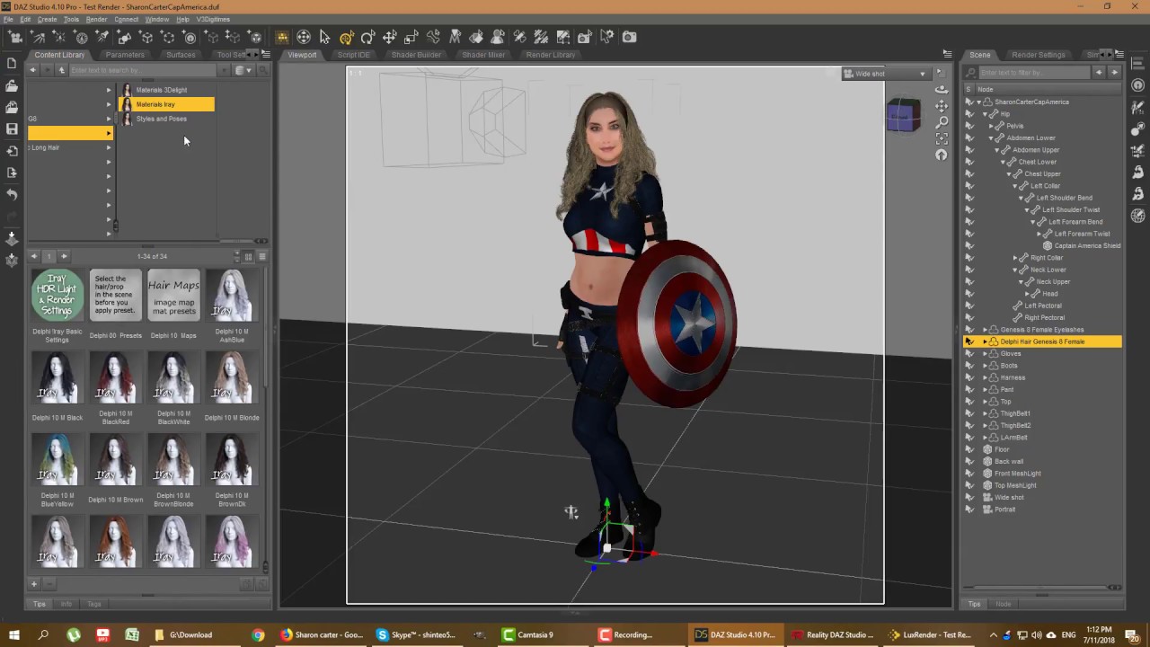 Test Render   SharonCarterCapAmerica