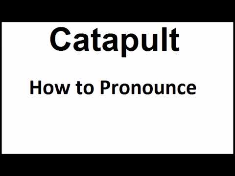 How to pronounce Catapult||How to say Catapult||Catapult Pronunciation||ABDictionary