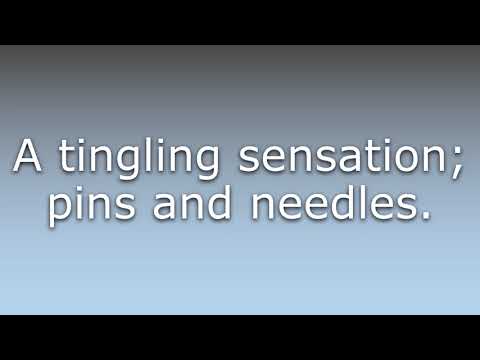 What does Tingling mean?