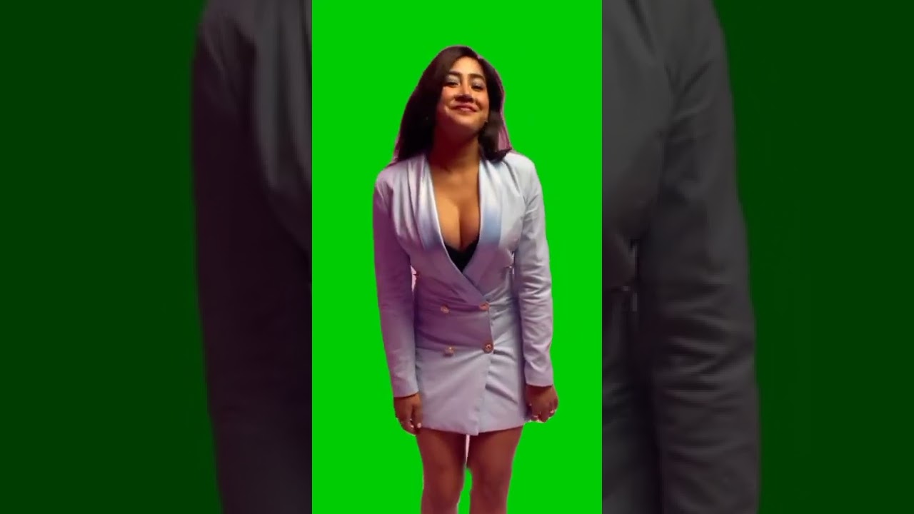 Sofia Ansari dance green screen video