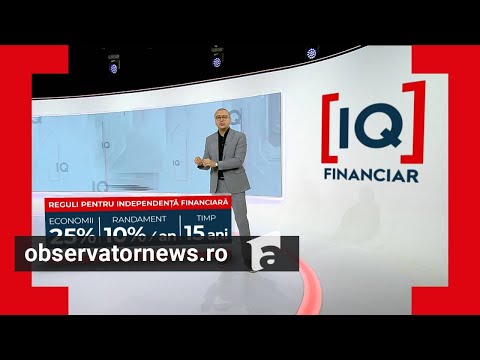 Cum se calculează matematic independenţa financiară. Iancu Guda: "Ecuația este simplă"