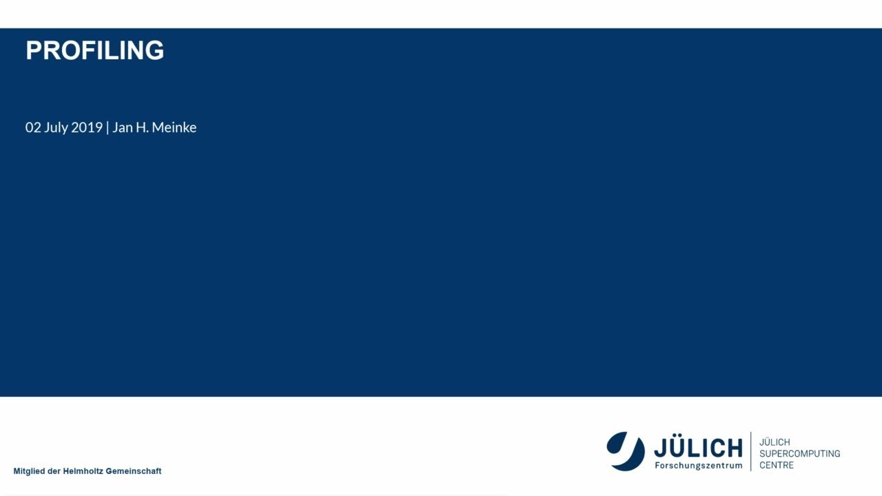 High-Performance Computing with Python: Profiling