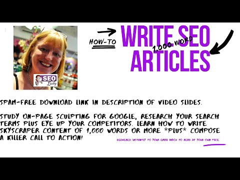 How To Write 1000 Words for SEO Blog Wordpress Google Ranking 2021 Skyscraper Content ☀ FREE eBook ☀