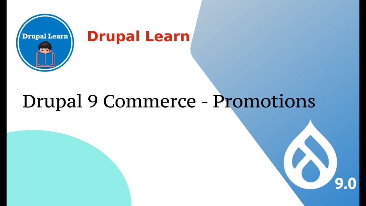 Drupal 9 Commerce - Promotions