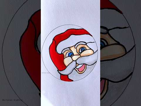HO HO HO 🎅🏻❄️Marry Christmas #christmas #art #santa