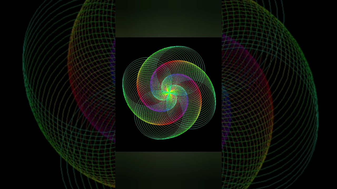 Simple Rainbow Python Turtle Graphics Design | A13 | #shorts | Code Else